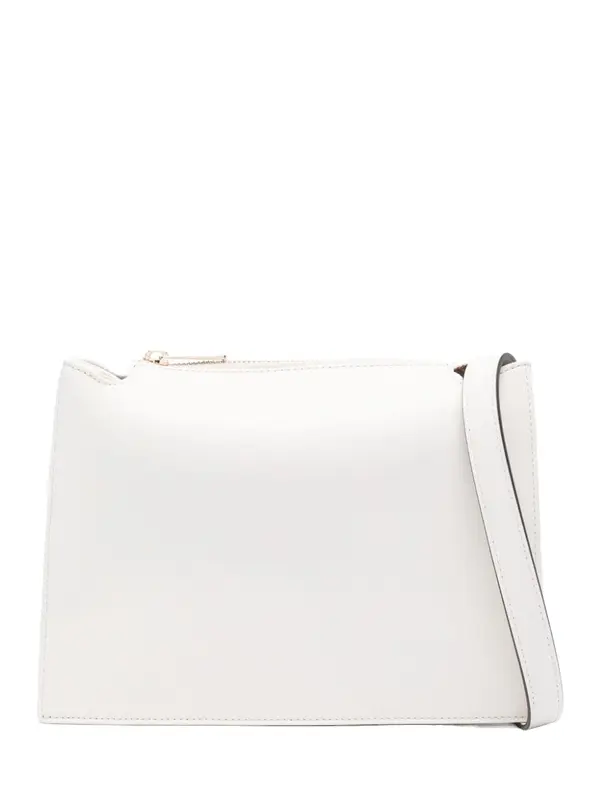 Furla Nuvola Leather Shoulder Bag - Grey