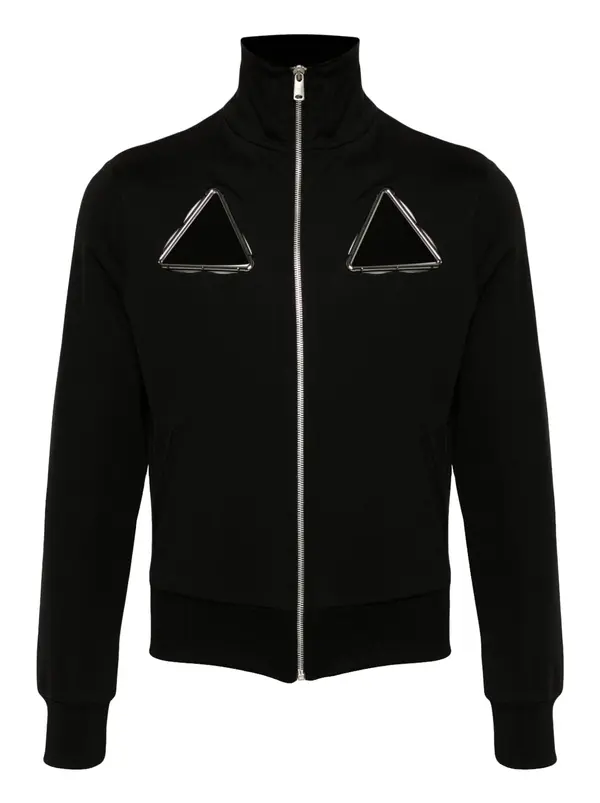 Coperni Triangle Cut-out Track Jacket - Black