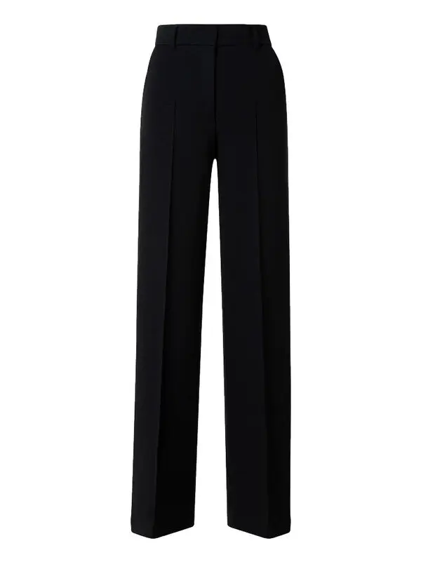 Akris Chiaro Wide-leg Trousers - Black