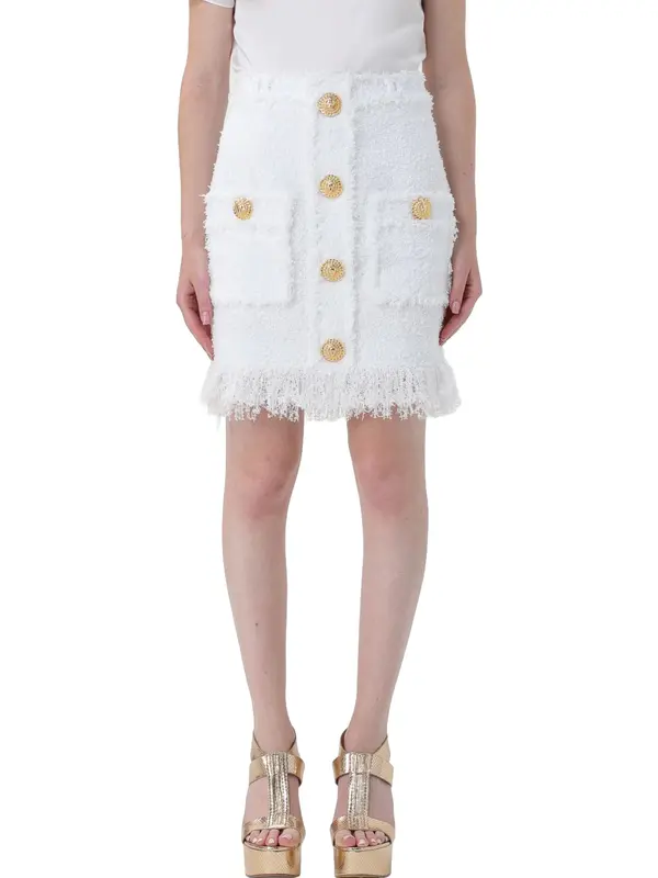Balmain Skirt - White
