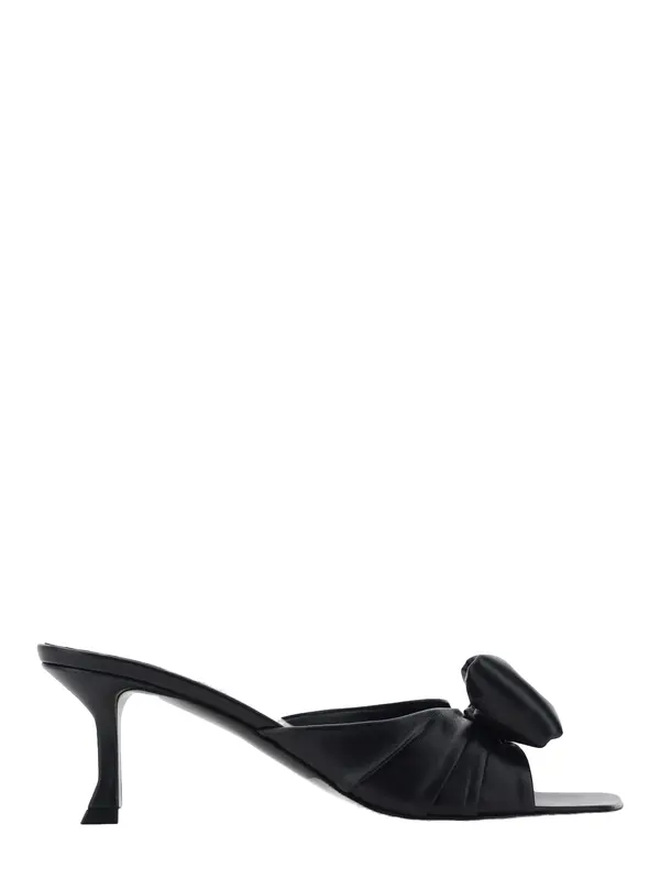 FERRAGAMO Heeled Sandal - Black