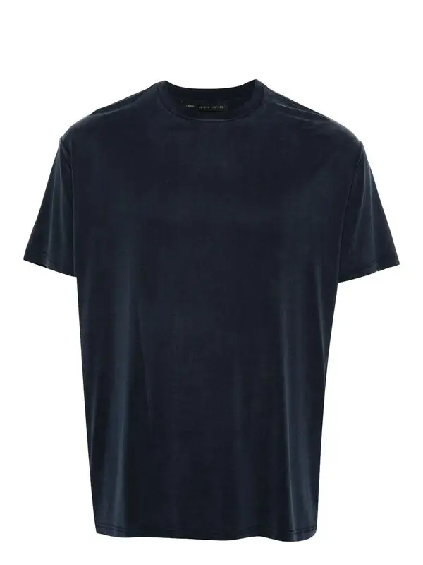 LOW BRAND Crew-neck Jersey T-shirt - Blue