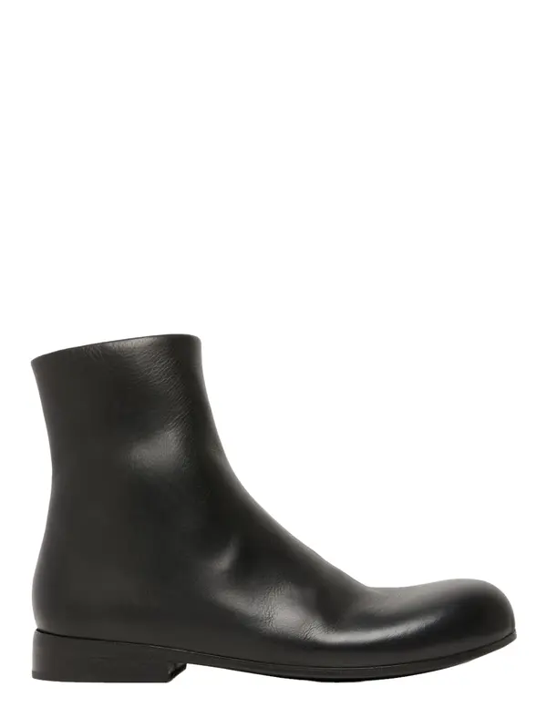 Marsèll Capozucca Leather Ankle Boots - Black