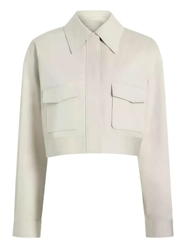 Proenza Schouler Dylan Cotton Jacket - Neutrals