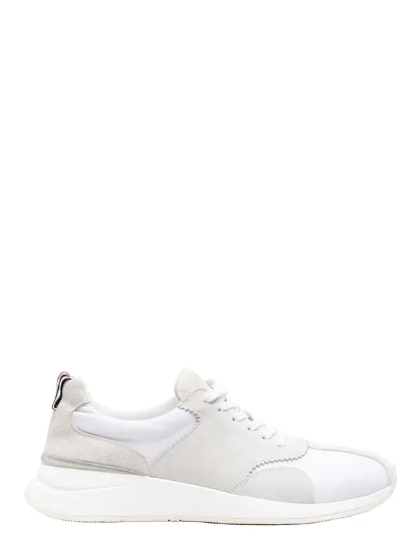 Thom Browne Sprinter Panelled Sneakers - White