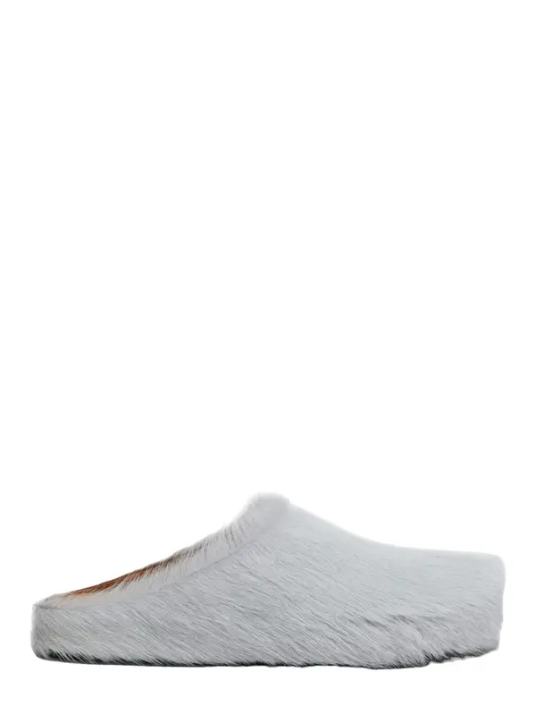 Marni Fussbett Sabot Slippers - Grey