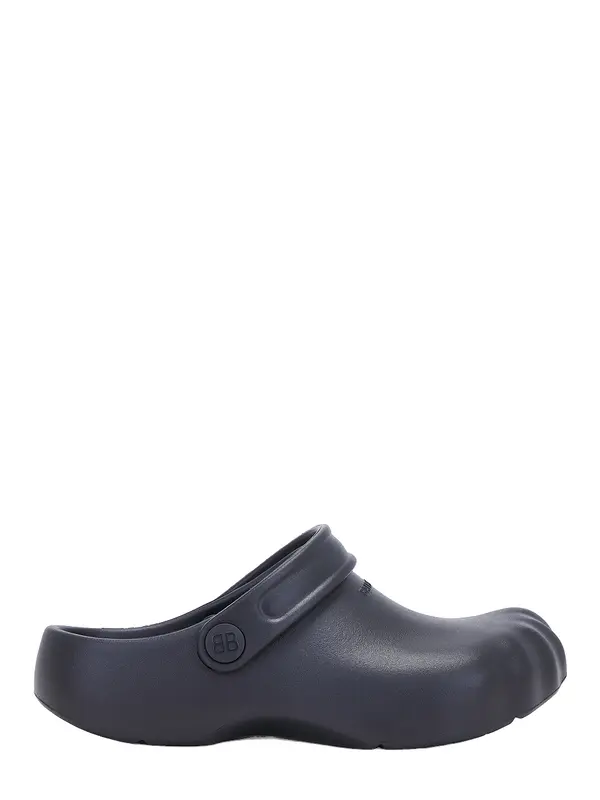 Balenciaga Sunday Molded Slipper - Black