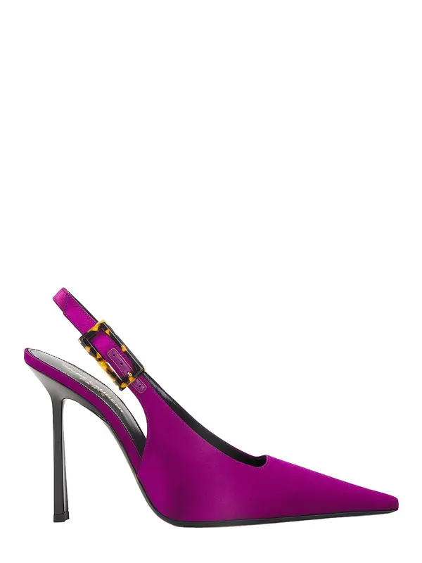 Saint Laurent Slingback Pump - Cyclamen