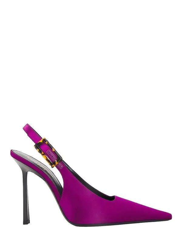 Saint Laurent Slingback Pump - Cyclamen