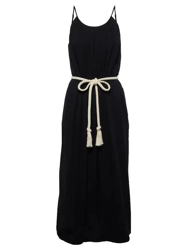 Velvet By Graham & Spencer Lorelei Cotton Maxi Dress - Black
