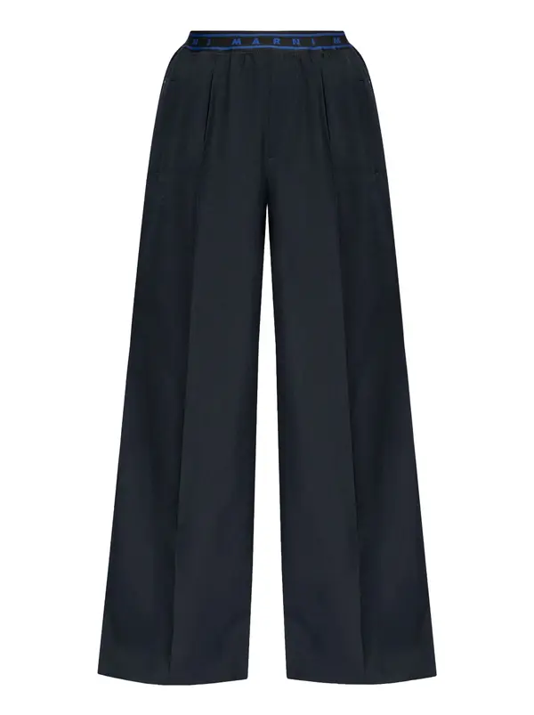 Marni Wide-leg Trousers - Blue