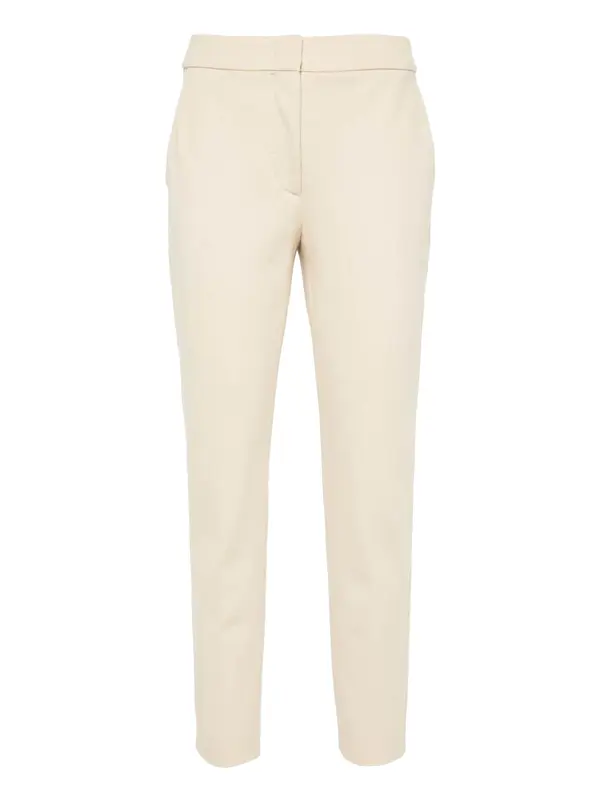 Max Mara Pegno Cropped Trousers - Neutrals