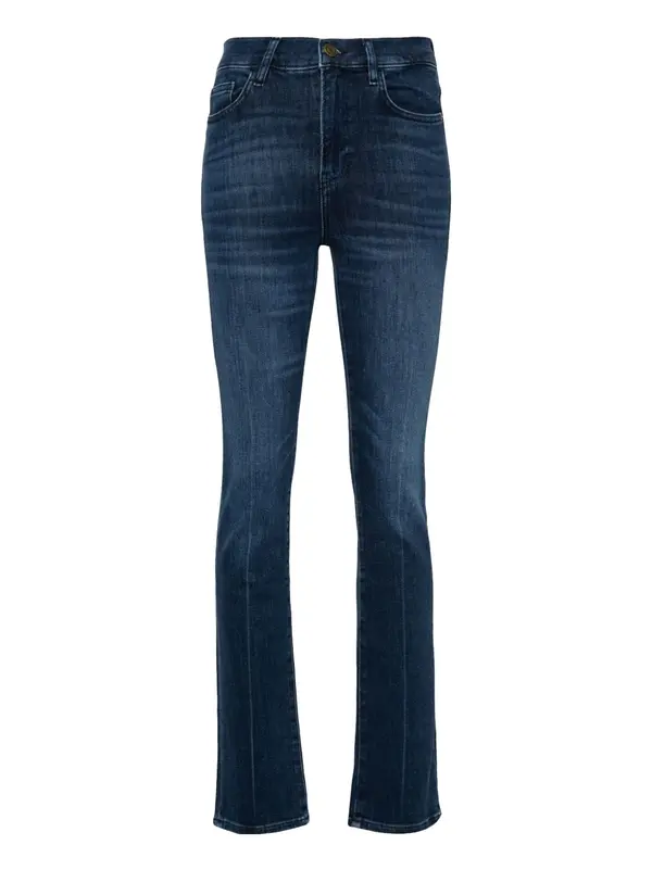 FRAME Le High Straight Leg Jeans - Blue