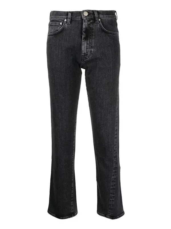 TOTÊME Organic Cotton Denim Straight-leg Jeans - Grey