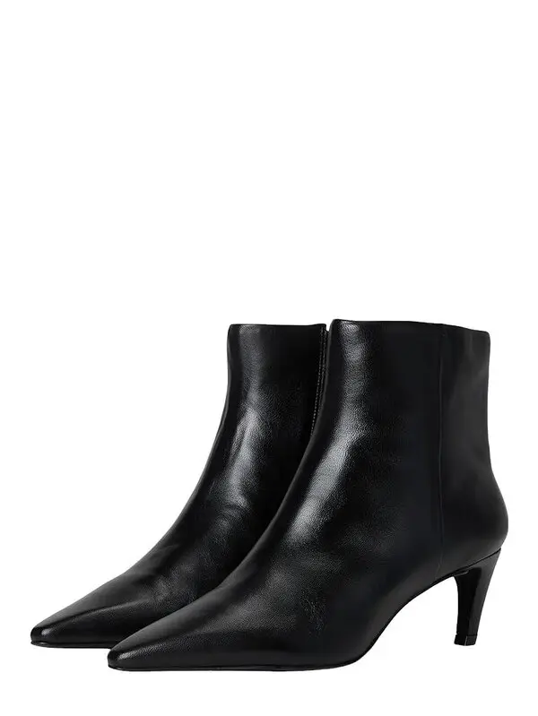 Vince Camuto Quinley Pointed Toe Stiletto Heel Boots - Black
