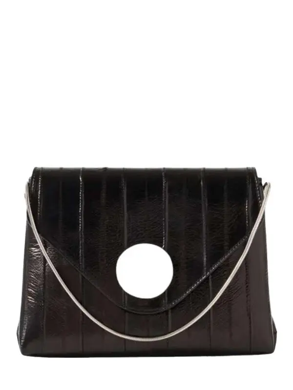 Khaite Bobbi Eel Shoulder Bag - Black