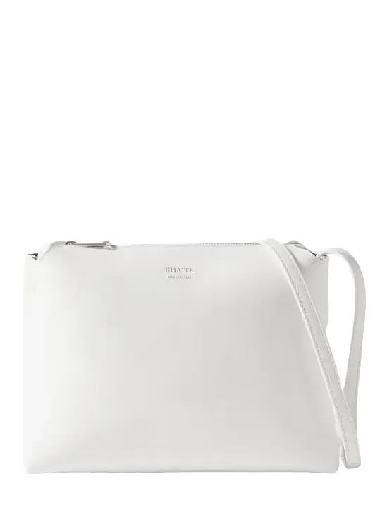 Khaite Lina Leather Shoulder Bag - White