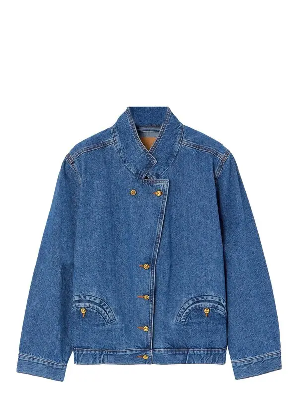 BLAZÉ MILANO Nariida Maya Denim Jacket - Blue