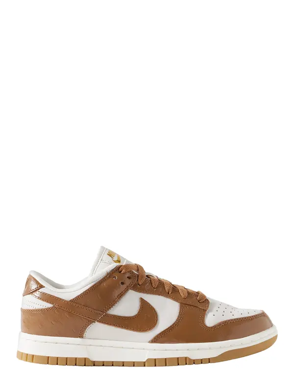 Nike Dunk Low Lx Nbhd Leather Sneakers - Brown