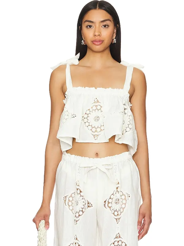 Tularosa Olivia Top - Ivory