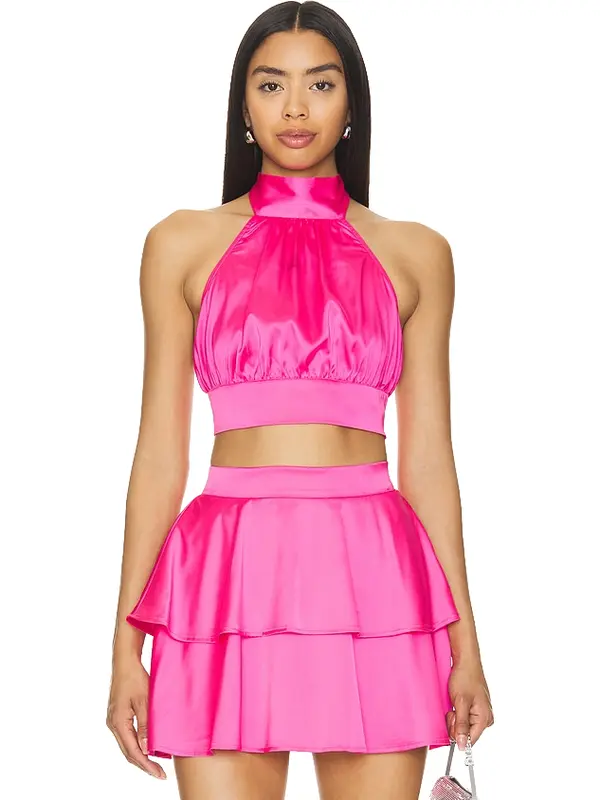 OW Eloise Halter Top - Pink Dreams