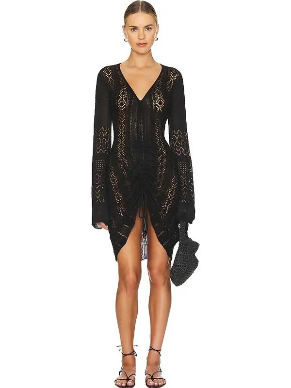 SNDYS. X Fate Mini Dress - Black