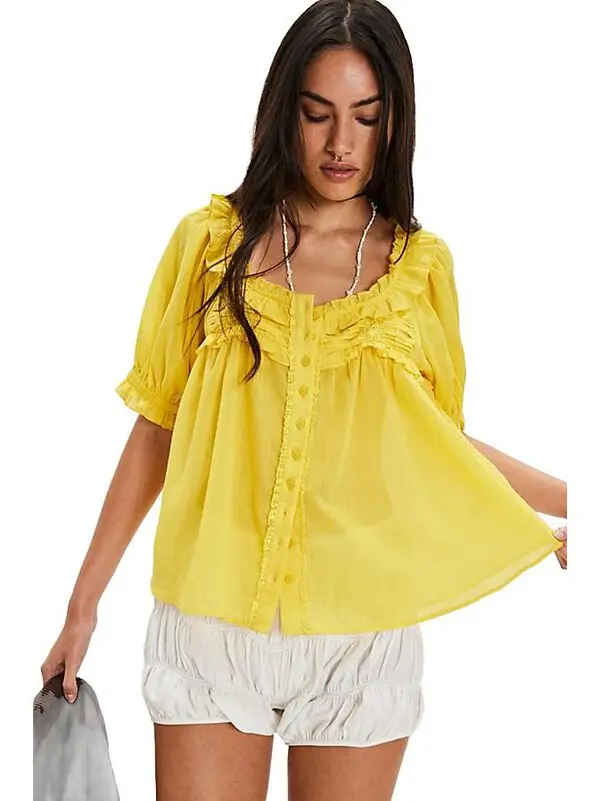 Free People Sweet Nothings Blouse - Honeypie