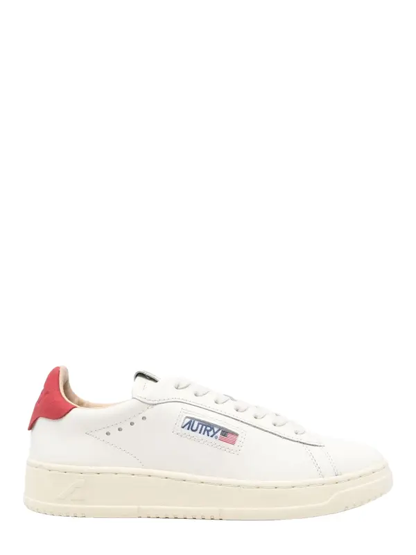 AUTRY Dallas Leather Sneakers - Neutrals