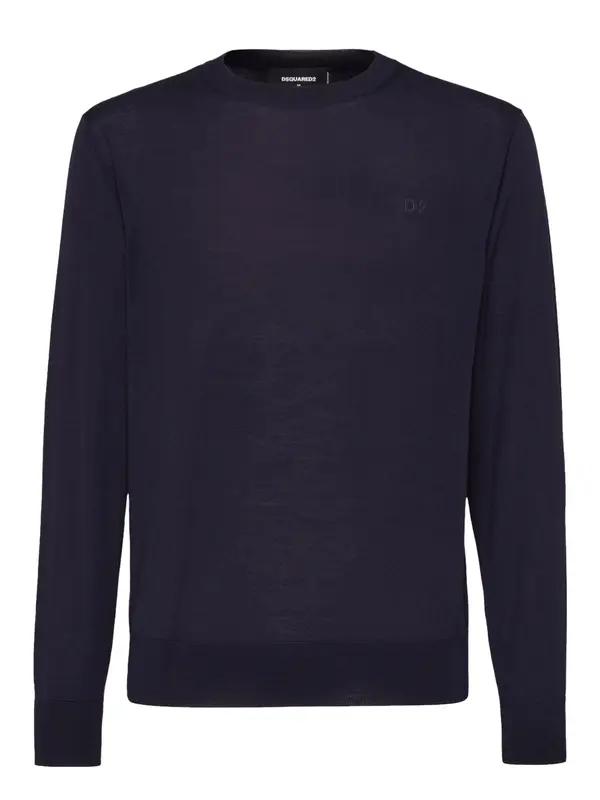 Dsquared2 Fine-knit Jumper - Blue