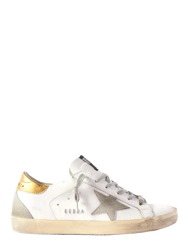 GOLDEN GOOSE Superstar Leather Sneakers - White
