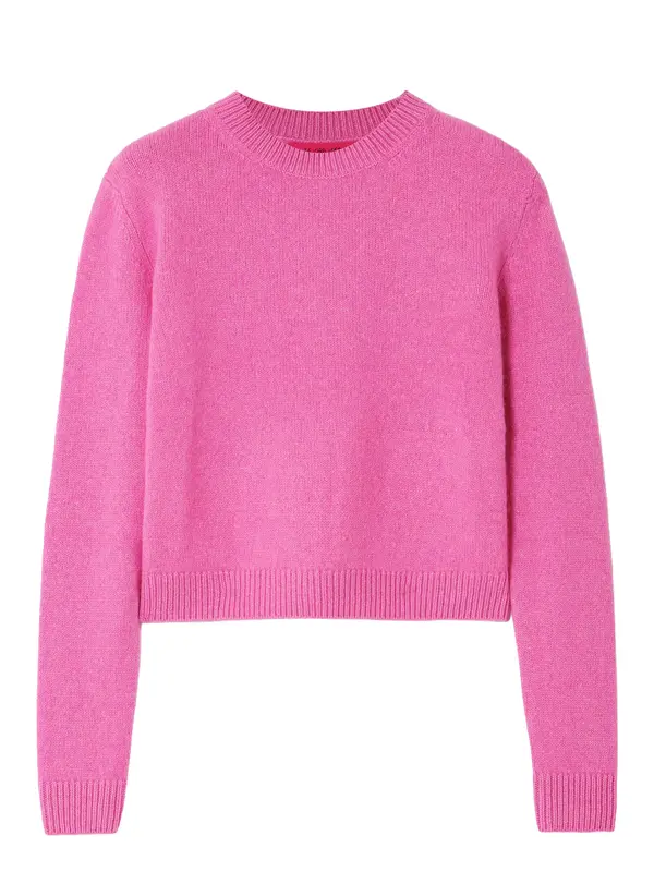 THE ELDER STATESMAN Cashmere Sweater - Pink