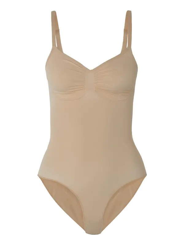 SKIMS Seamless Sculpt Brief Bodysuit - Neutrals