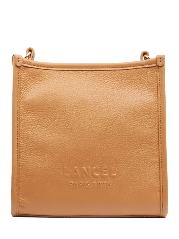 LANCEL Logo-embossed Crossbody Bag - Brown