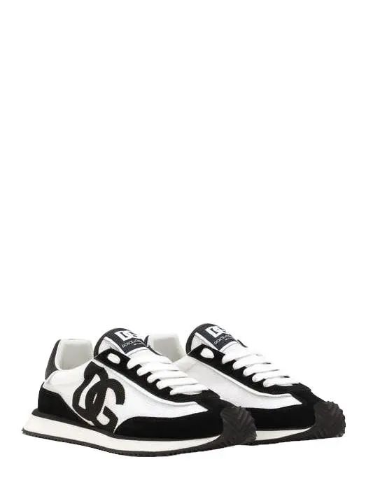 Dolce & Gabbana Dg Cushion Sneakers - 8i050 Black/ White