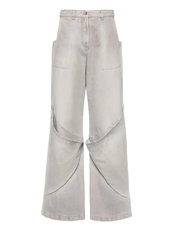 Attico Vintage Long Trousers - Grey
