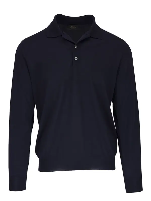 Brioni Wool Sweatshirt - Blue