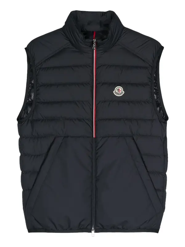 Moncler Rabuons Padded Gilet - Blue