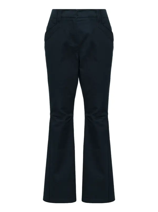 Dorothee Schumacher Flared Trousers - Blue