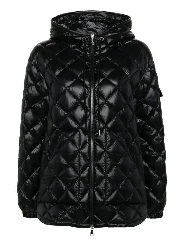 Moncler Hooded Puffer Jacket - Black