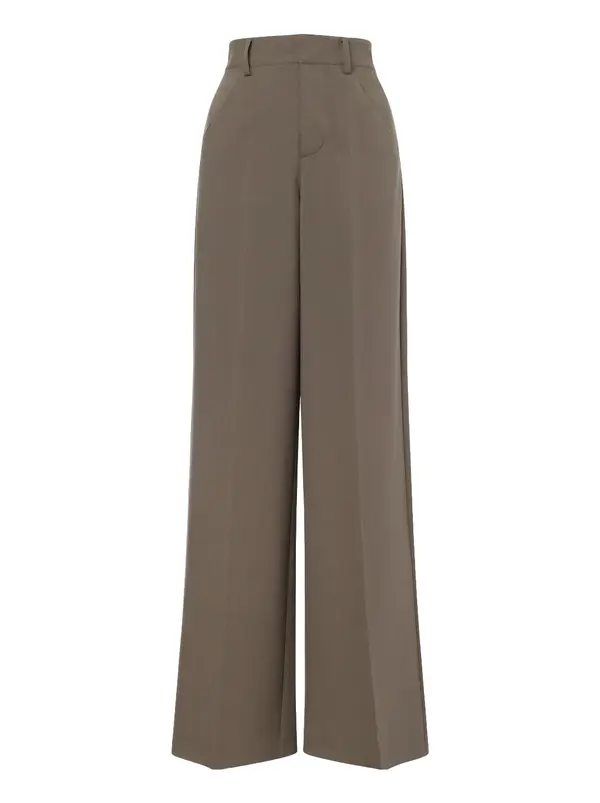 Philosophy Di Lorenzo Serafini Wide-leg Trousers - Green