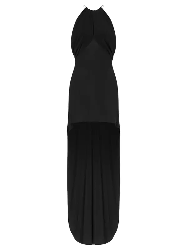 Philosophy Di Lorenzo Serafini Halterneck High-low Dress - Black