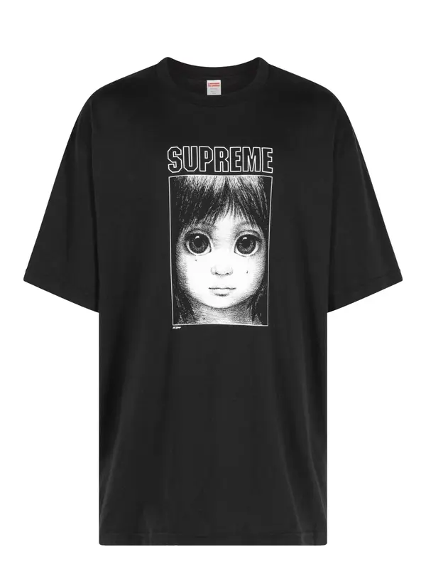 Supreme X Margaret Keane Teardrop T-shirt - Black