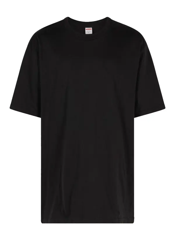 Supreme Paint Cotton T-shirt - Black