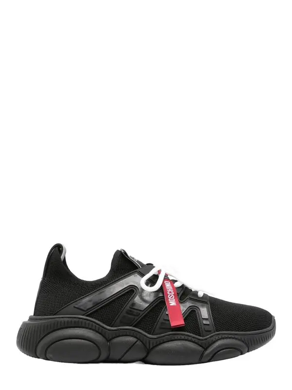 Moschino Panelled Chunky Sneakers - Black
