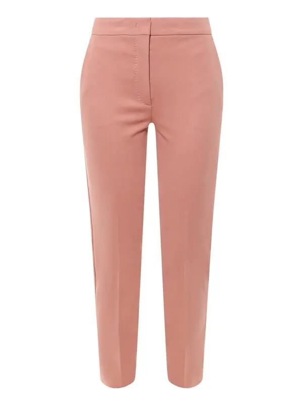 Max Mara Viscose Blend Trousers - Pink