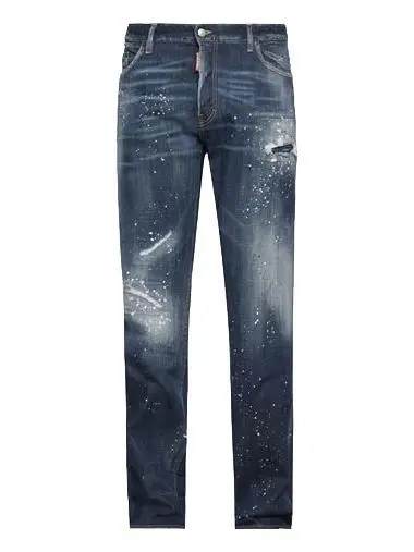 Dsquared2 Cotton Elastane Jeans - Blue