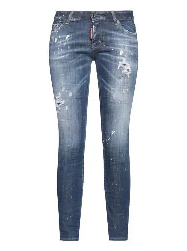 Dsquared2 Jeans In Cotton And Elastane - Blue