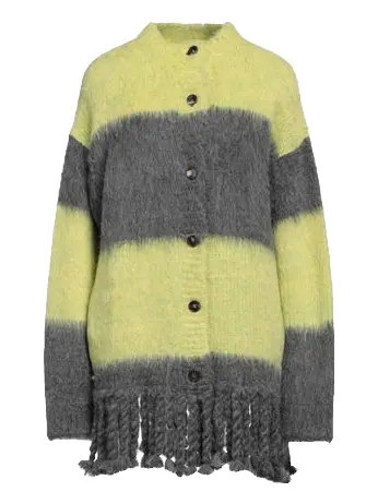 Etro Cardigan In Acrylic, Alpaca Wool, Mohair Wool, Polyamide, And Wool - Green