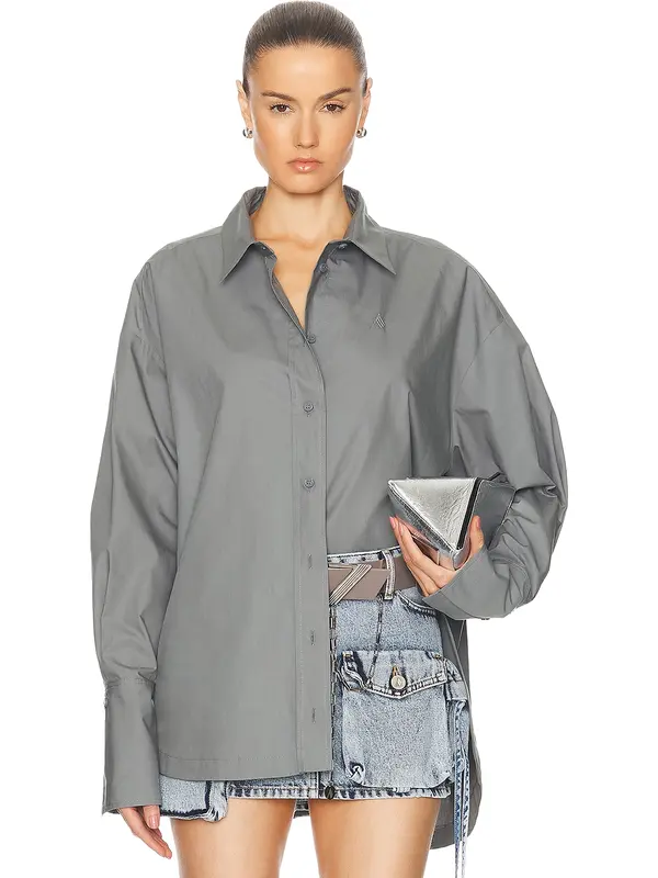 Attico Diana Shirt - Grey