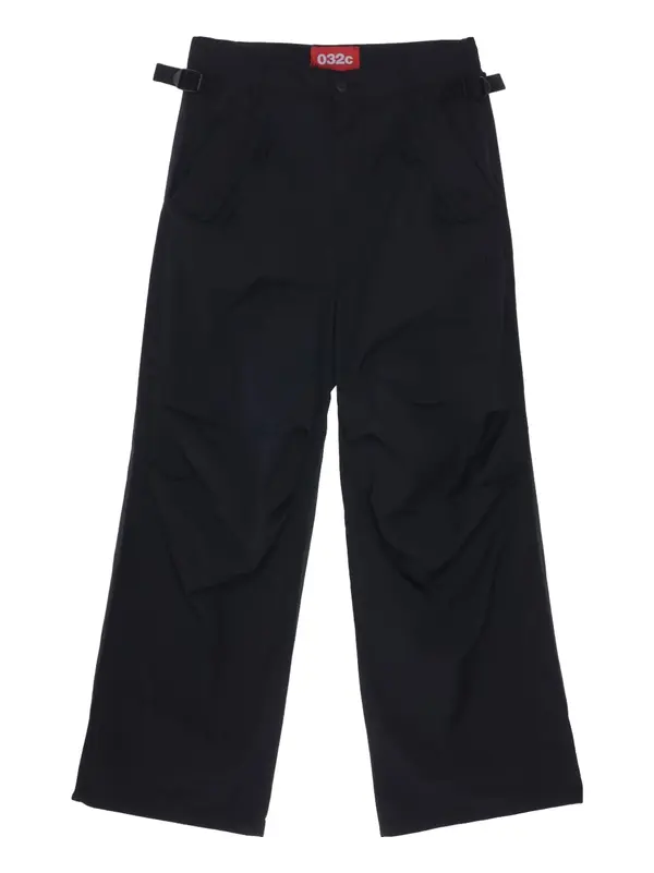 032C Hyperbole Cotton-blend Cargo Trousers - Black